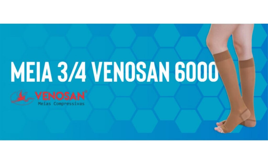 Venosan 6000: Veja os diferenciais dessa meia de compressão